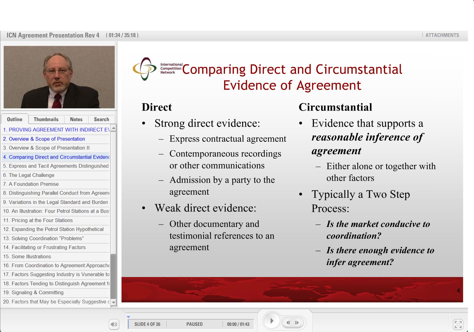 Proving Agreement - ICN